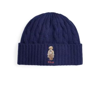 Polo Ralph Lauren Woll- und Kaschmir-Beanie - - Accessories - Herren - Blau - ONE SIZE