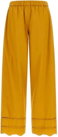 Fabiana Filippi Femme, Pantalons, Jaune, Taille: 36 FR Pantalons