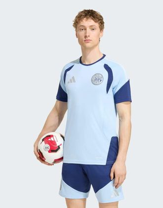 adidas Ajax Amsterdam 26/27 Tiro26 maillot dentra&icirc;nement en bleu lumineux / bleu nuit