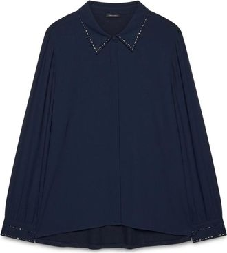Fiorella Rubino Damen, Blusen & Hemden, Blau, XSGr&ouml;&szlig;e