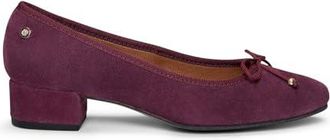 miMaO Boutique, Ballerines à Talon en Daim Bordeaux, EU 41