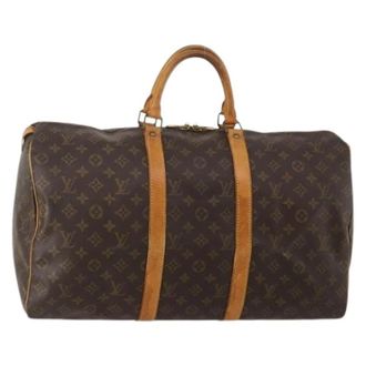 Louis Vuitton Pre-owned Keepall 50 Boston Bag - - Pre-owned - Damen - Braun - ONE SIZE
