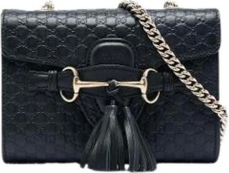 Gucci Pre-owned Mini Emily - Femme - Pre-owned - Noir - Taille: ONE Size