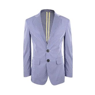 Dsquared2 Karierter Blazer Weste mit Karomuster - - Jackets - Damen - Blau - XS