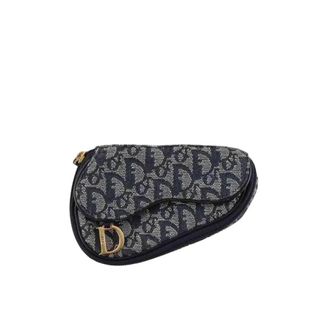 Dior Pre-owned Saddle Wallet - - Pre-owned - Damen - Blau - ONE SIZE