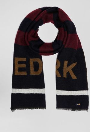 Eden Park Echarpe Cercl&eacute;e Bordeaux
