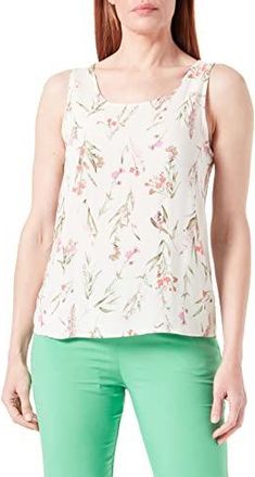 Vero Moda Vero Moda Vmeasy SL Débardeur R1 WVN GA Top, Birch/AOP:Mila, M Femme