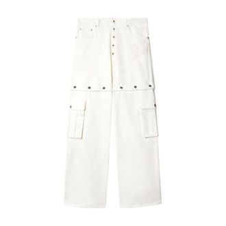 Off-white Baggy-fit Jeans - - Jeans - Herren - Wei&szlig; - W31