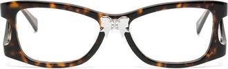Yvmin Tortoiseshell Bow-detail Sunglasses