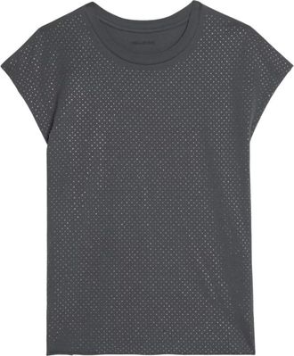 Zadig&Voltaire Femme, Tops, Gris, Taille: 40 FR Cloe Sleeveless Top