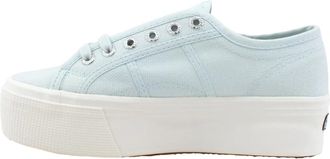 Superga Femme, Chaussures, Bleu, Taille: 37 1/2 EU 2790 Platform