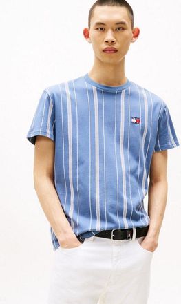 Tommy Jeans T-Shirt TJM REG VERT STRIPE SS TEE modisch gestreift