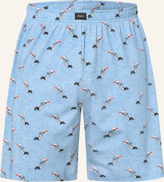 Mey Mey Schlafshorts Serie Mey &times; Loriot blau