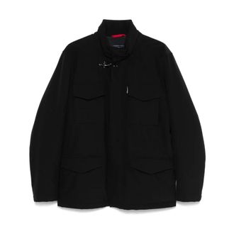 Fay Field Jacket - - Jackets - Herren - Schwarzk - M