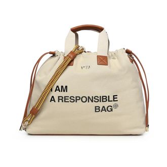V&deg; 73 Femme, Sacs, Blanc, Taille: ONE Size Responsibility Bucket Bag