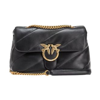 Pinko Pinko, Femme, Sacs, Noir, Taille: ONE Size Sac Love Matelass&eacute;