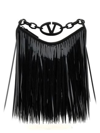 Valentino Garavani Hobo Bags - Vlogo Moon Mini Handbag - Gr. unisize - in Schwarz - f&uuml;r Damen