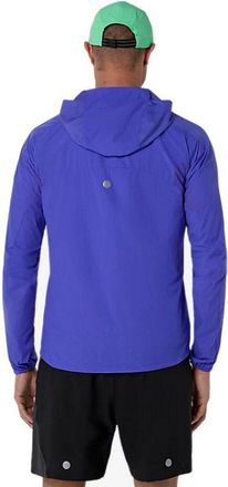 Asics Laufjacke Asics Road Packable Jacket Cobalt Burst Illuminate Green