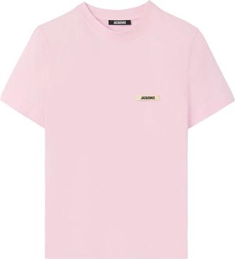 Jacquemus Femme, Tops, Rose, Taille: 36 FR Le T-shirt Gros Grain MC