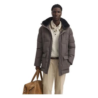 Bugatti Parka matelass&eacute;e - Homme - Manteaux - Brun - Taille: XL