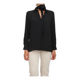 Marella Cabiria Shirt - - Blouses & Shirts - Damen - Schwarzk - XL