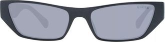 Guess Rechteckig-Sonnenbrille f&uuml;r Herren/Damen Unisex (Schwarz)