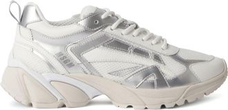 Msgm Sneakers mit Logo-Prägung - Weiß