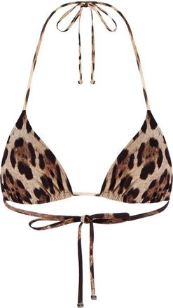 Dolce & Gabbana Femme, Maillots de bain, Beige, Taille: 38 FR Sliding Triangle