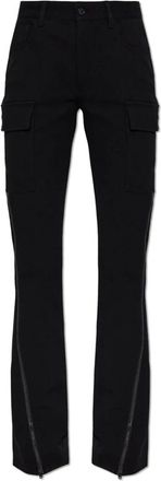 Acne Studios Femme, Pantalons, Noir, Taille: 40 FR Pantalon stretch zipp&eacute;