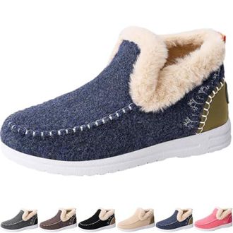 Generic Bottes orthop&eacute;diques confortables en polaire pour homme et femme - Doublure en peluche chaude - Antid&eacute;rapantes - Bottes d&eacute;contract&eacute;es l&eacute;g&egrave;res et chaud