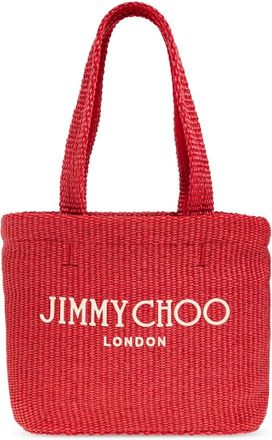 Jimmy Choo London Femme, Sacs, Rouge, Taille: ONE Size Beach Tote East-West Medium