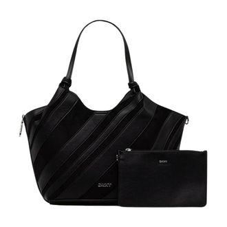 DKNY Dkny - Paula Tote - Femme - Sacs - Noir - Taille: ONE Size