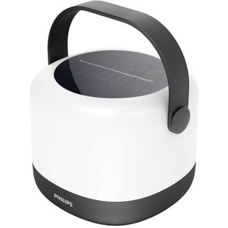 Philips led 8720169296503 Alula sr pt 1.2W RGB30K bl Lampe de table solaire 1.2 w blanc chaud, rvb blanc, noir A722123