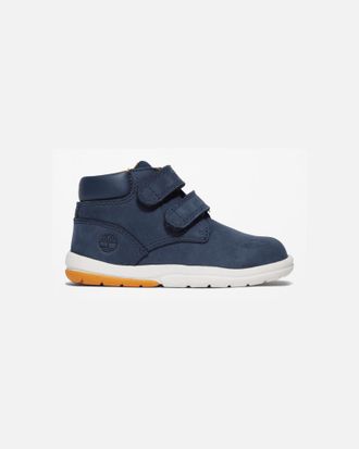 Timberland Toddle Tracks halbhoher Boot mit Klettverschluss f&uuml;r Kleinkinder in Dunkelblau, Blau, Gr&ouml;&szlig;e