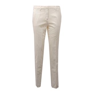 Mason's Wei&szlig;e Baumwollhose im New York Style - - Trousers - Damen - Wei&szlig; - M