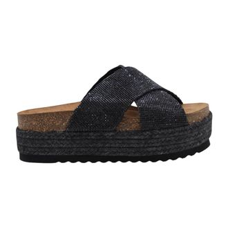 Sweet Pants Selva Sliders - - Shoes - Damen - Schwarzk - 39 EU