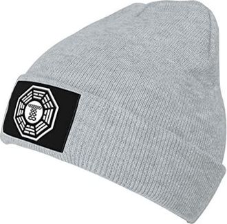 Generic Femme Homme Bonnet Tricot&eacute; Torchwood du Dharma Bonnet &Agrave; Revers Doux Chapeau De Cr&acirc;ne Classique Hiver Chapeaux pour Course Hiver Patinage