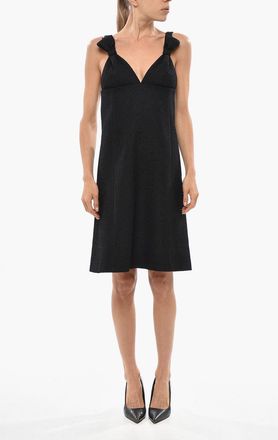 Dior Wool-Blend Boucl&eacute; Slip Dress Dior