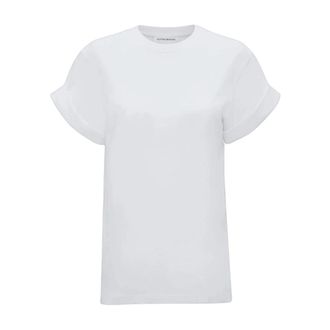 Victoria Beckham Tilly T-Shirt - - Tops - Damen - Wei&szlig; - L