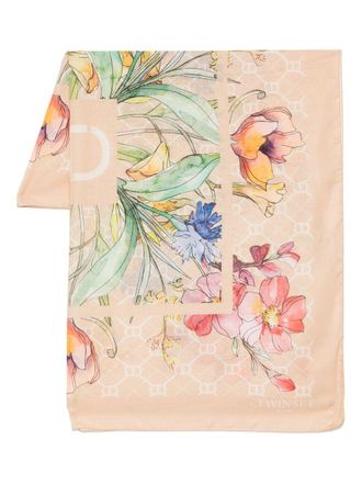 Twin-Set écharpe Kefia - Tons neutres