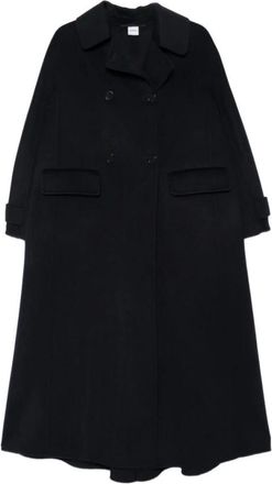 Aspesi Manteau crois&eacute; W6 - Femme - Manteaux - Bleu - Taille: 36 FR