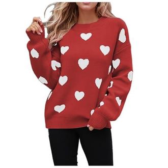 Generic 2026 - Pull dhiver pour femme - Grande taille, RD1., XL