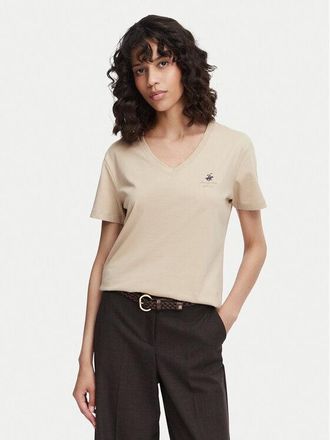 Beverly Hills Polo Club T-Shirt P-SS26W-TS516518 Beige Regular Fit