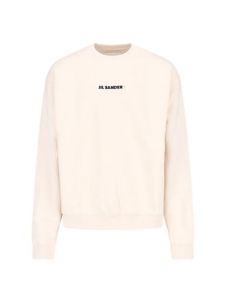 Jil Sander Logo Crewneck Sweatshirt