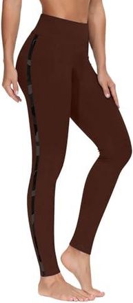 Generic Legging de sport pour femme - Opaque - Pantalon de yoga - Taille haute - Pantalon de sport - Pantalon de fitness - Push Up - Legging de yoga - Stretch