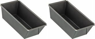 Zenker K&ouml;nigskuchenform 15 cm SPECIAL - MINI, kleine Backform aus Stahlblech, Kastenform mit Antihaftbeschichtung (Farbe: Schwarz), Menge: 1 St&uuml;ck (Packung m