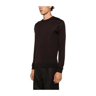 Ferrante Strickpullover mit Rundhalsausschnitt - - Knitwear - Herren - Schwarzk - 3XL