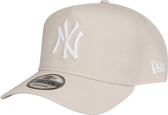 New Era New York Yankees MLB Stone White 9Forty A-Frame Snapback Cap - One-Size