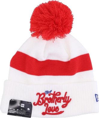 New Era NBA City Night Strick Pom Pom M&uuml;tze - - Accessories - Herren - Mehrfarbig - ONE SIZE