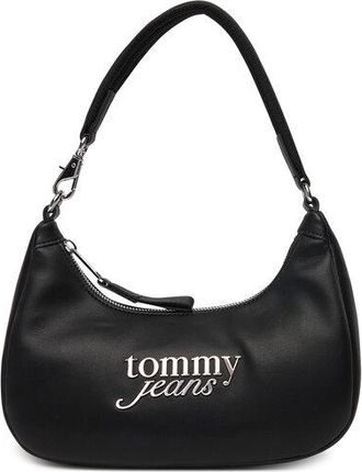 Tommy Jeans Handtasche Tjw Bold Script Shoulder Bag AW0AW17895 Schwarz